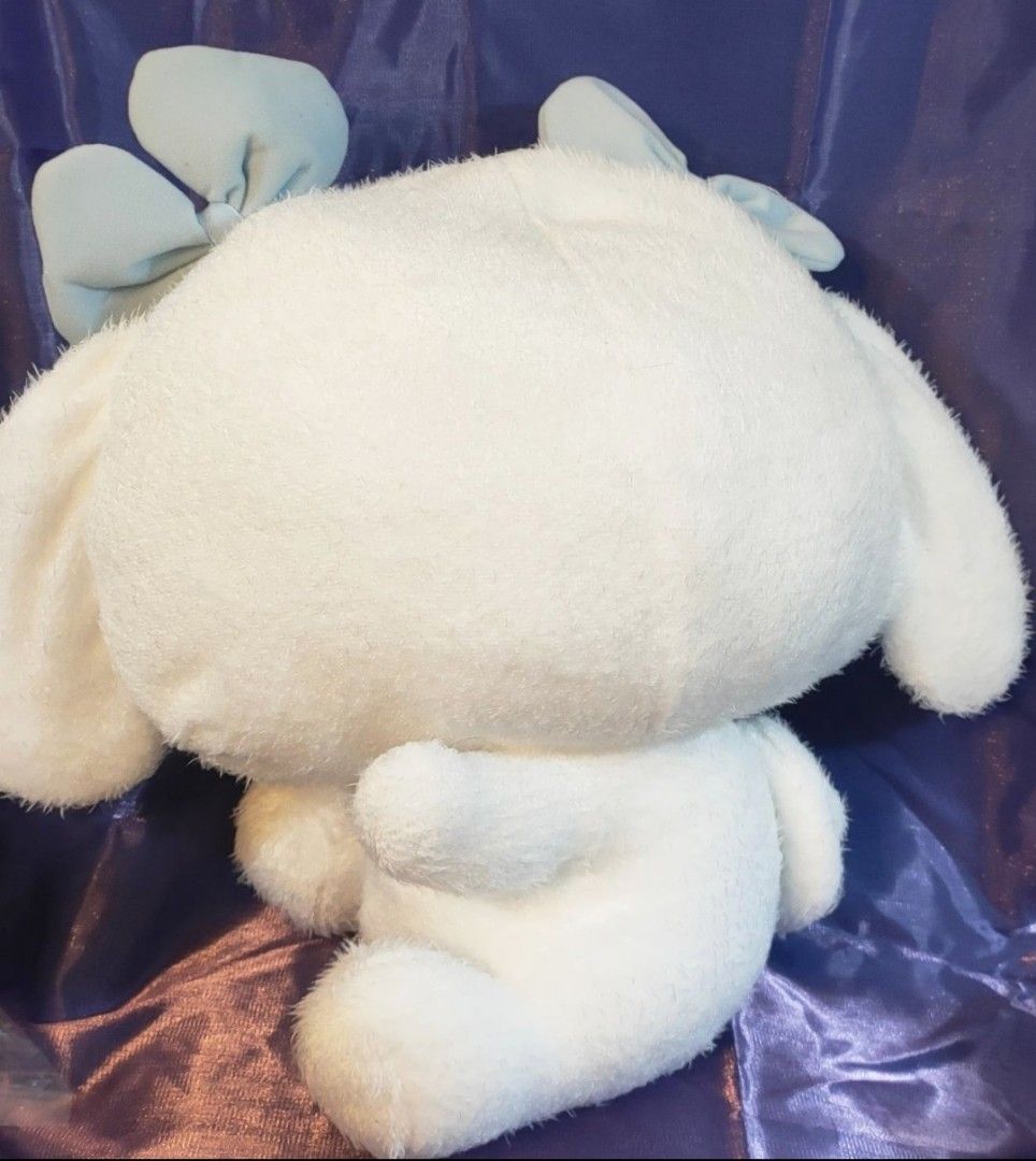 Sanrio Cinnamoroll with Ribbons Big Plush Stuffed Toy, Hobbies & Toys ...