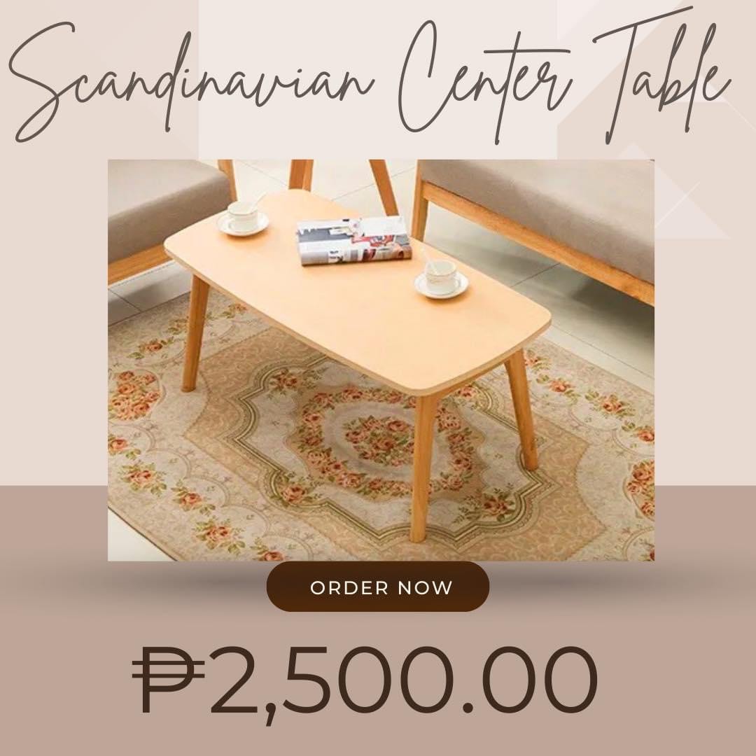 SCANDINAVIAN CENTER TABLE, Furniture & Home Living, Furniture, Other ...