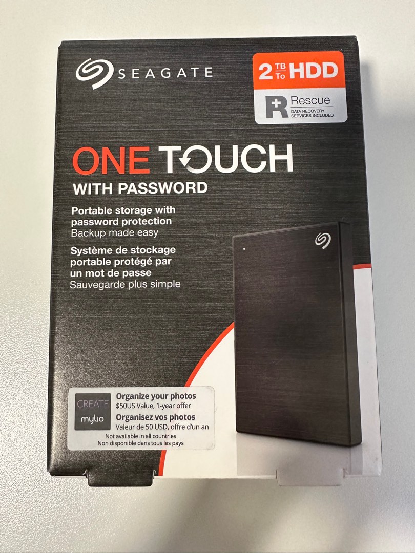 Seagate One Touch 2TB HDD external hard disk drive, Computers & Tech ...