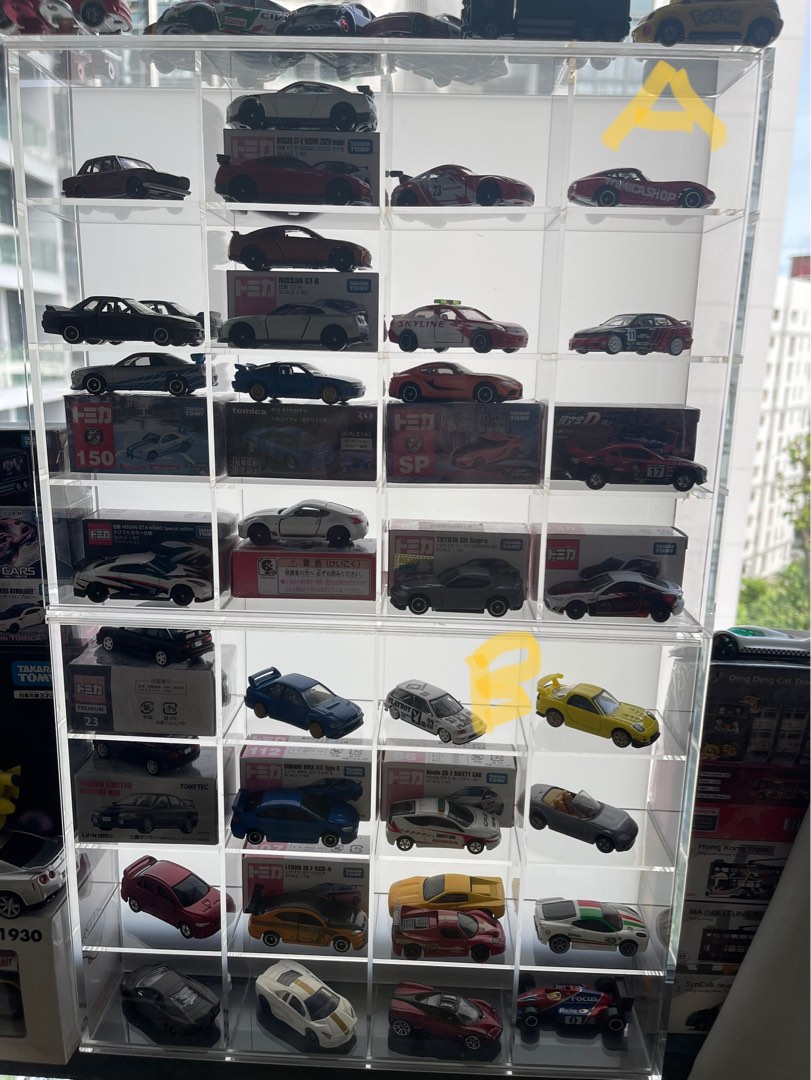 Selling Tomica including display case, Hobbies & Toys, Toys & Games on ...