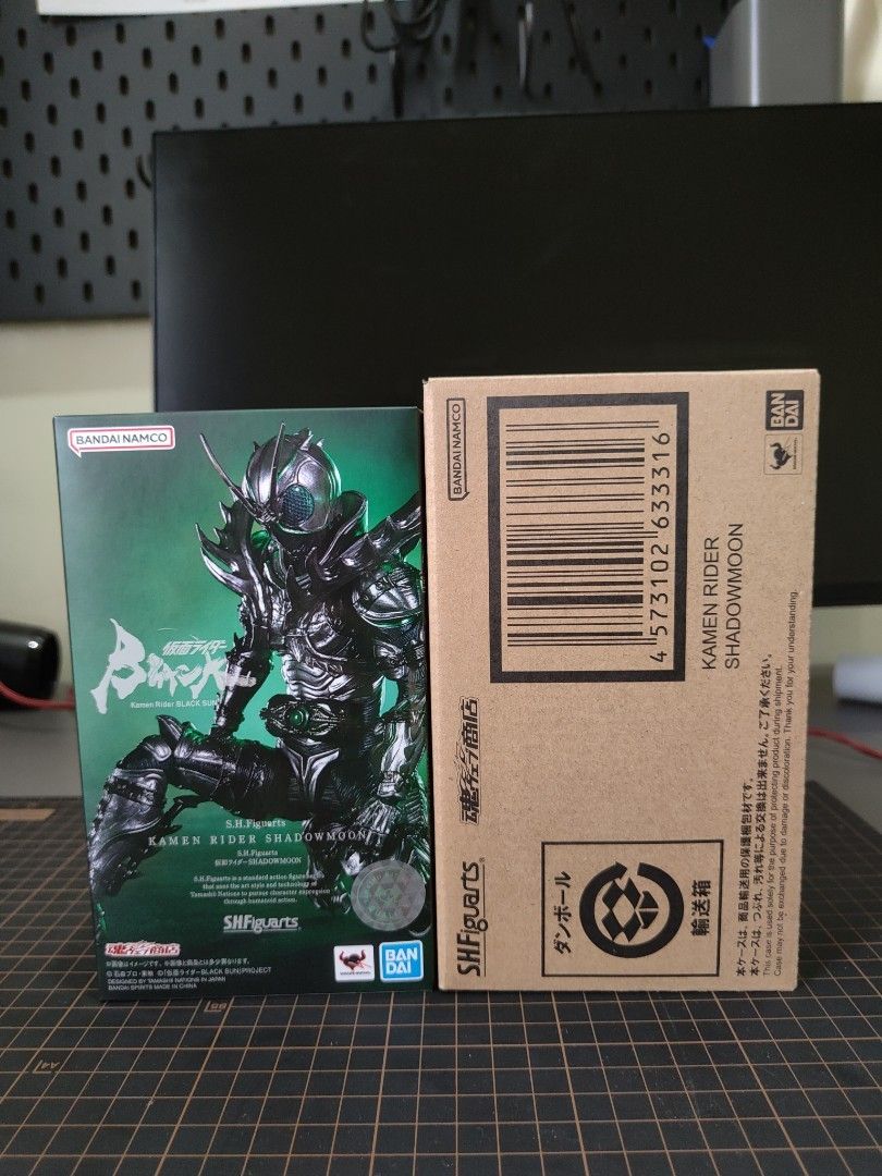 shf Kamen Rider shadow moon, Hobbies & Toys, Toys & Games on Carousell
