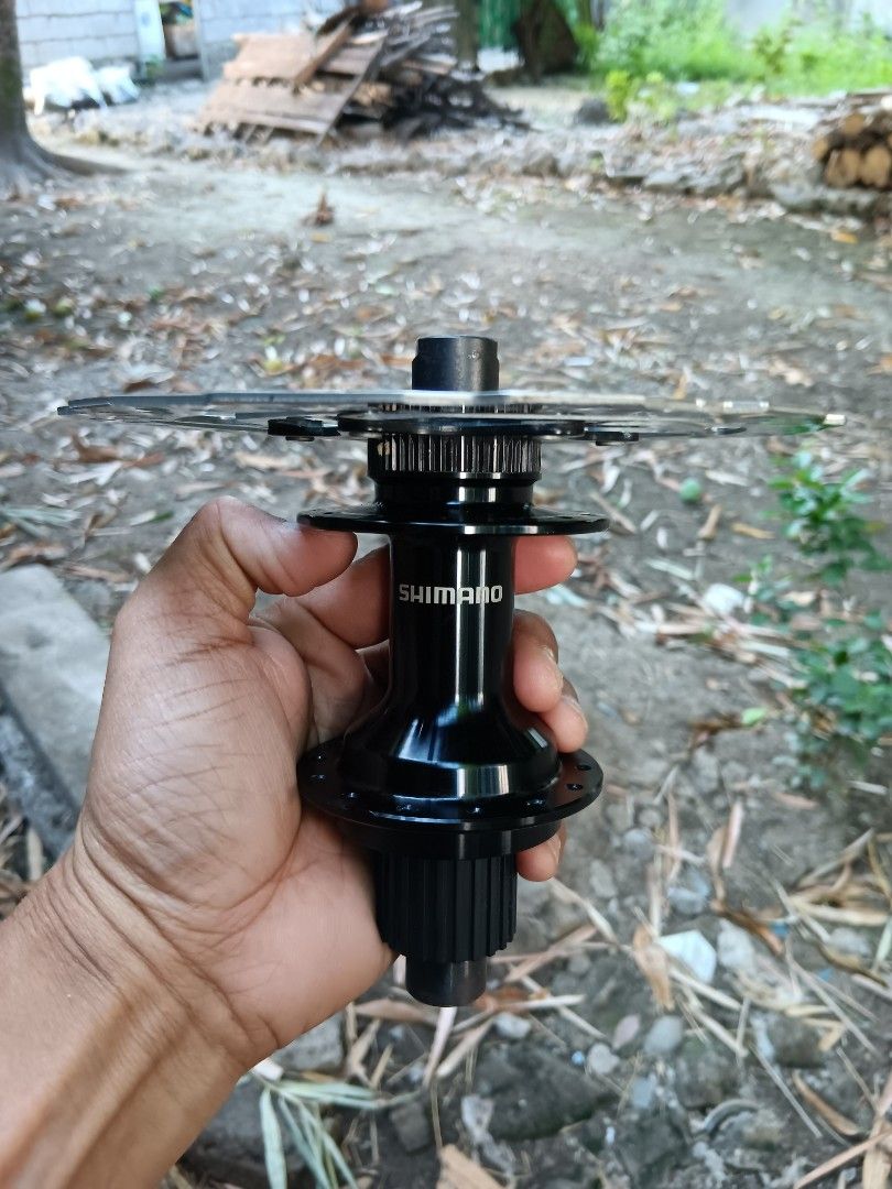 Shimano Deore M410 Microspline Hub Boost Boost Front And Rear hubs ...