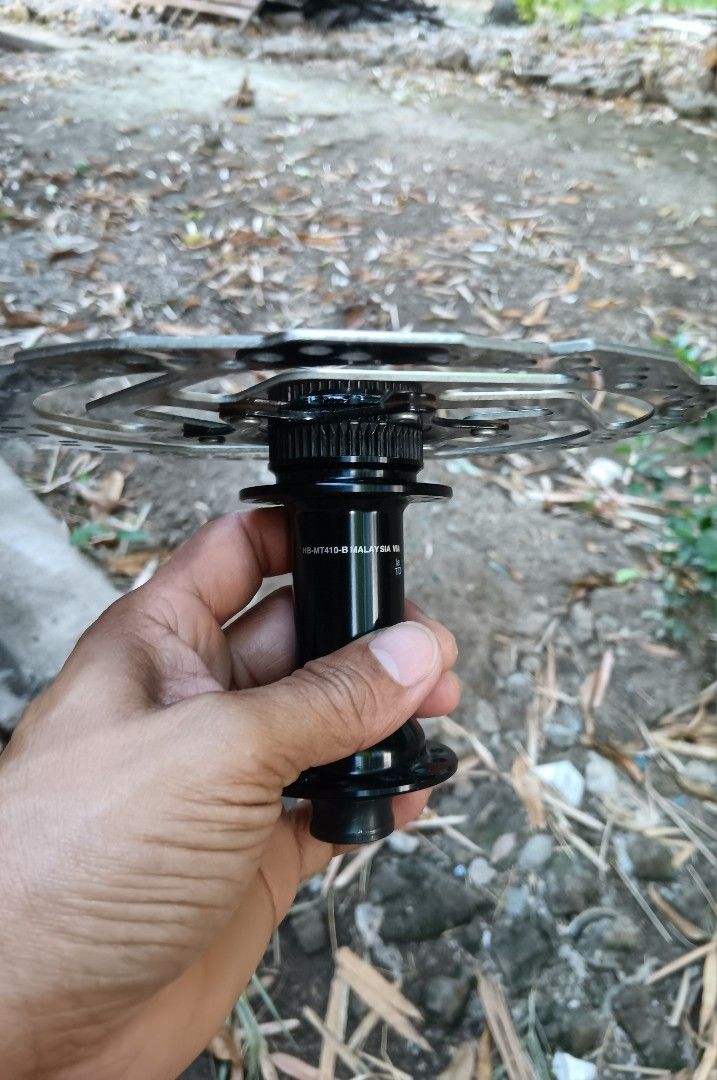 Shimano Deore M410 Microspline Hub Boost Boost Front And Rear hubs ...