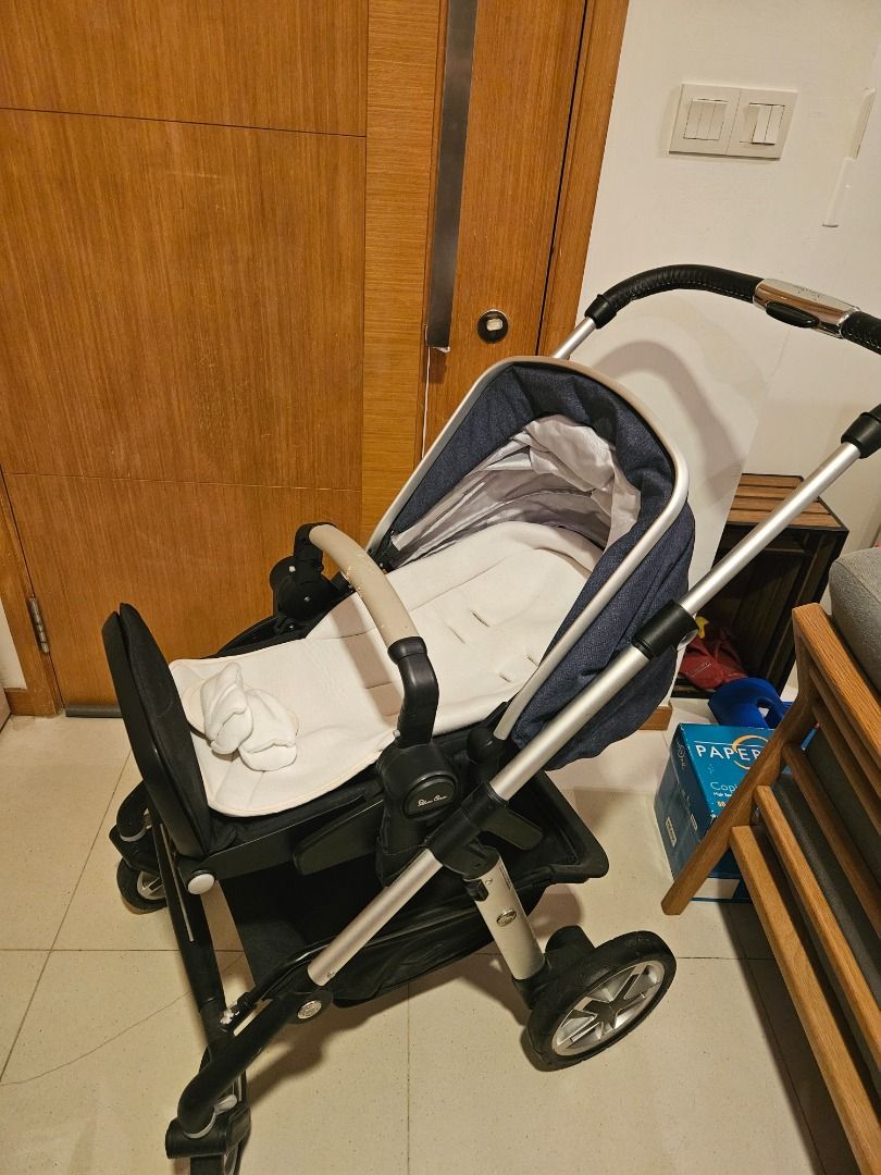 Silver Cross Horizon Go Stroller (seat/bassinet) + Car Seat, Babies ...