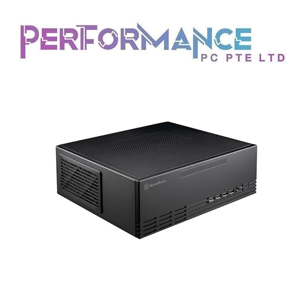 Silverstone SST-ML11B MILO 11 + 300W TX PSU Slim & compact Micro-ATX ...