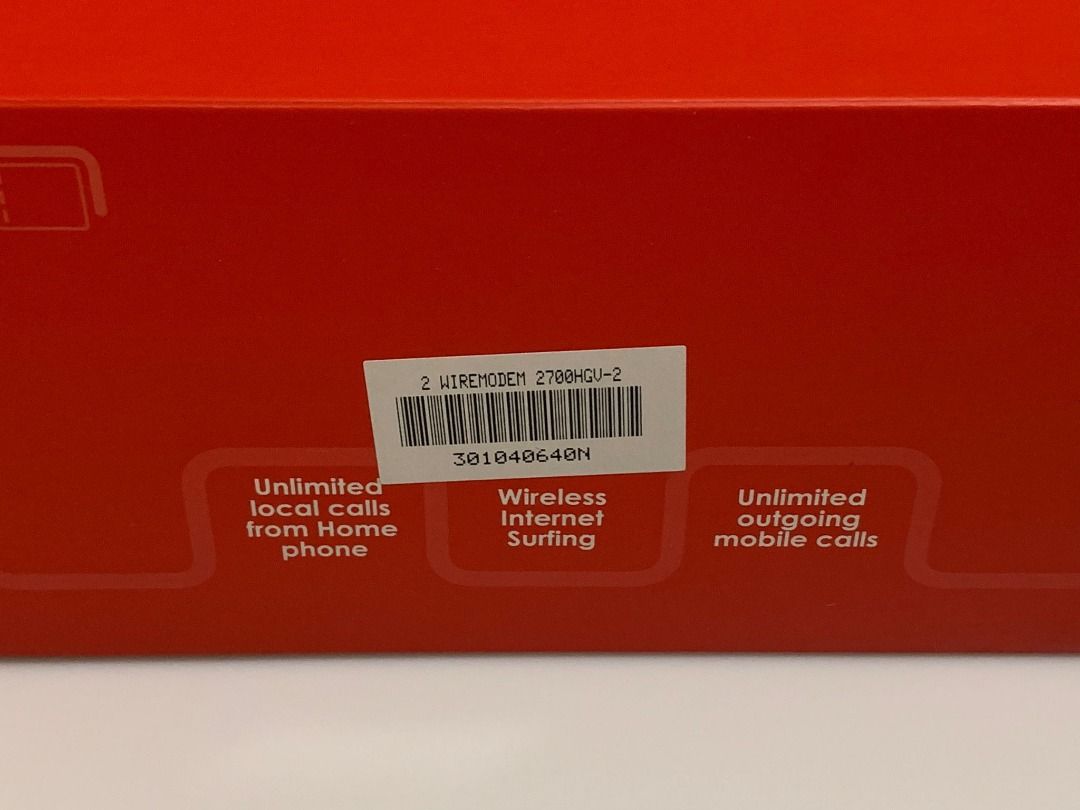 SingTel Mio Box (2Wire Gateway 2700HGV-2), Computers & Tech, Parts ...