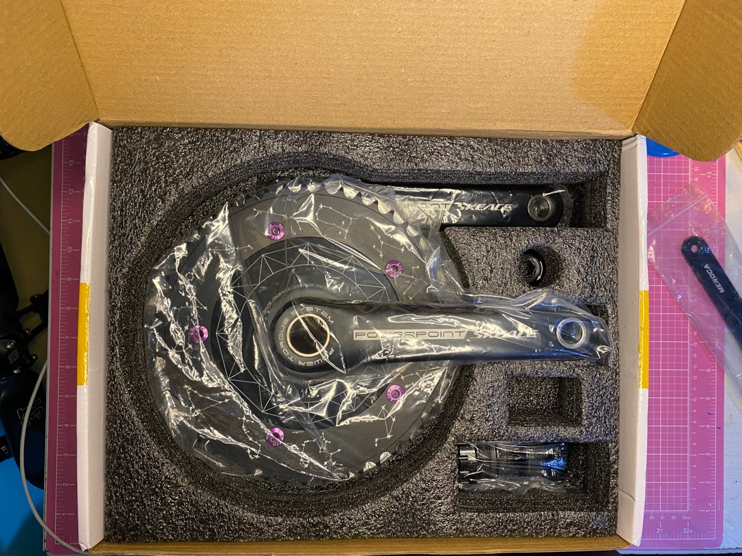 Skeace Powerpoint crankset [full set], Sports Equipment, Bicycles ...