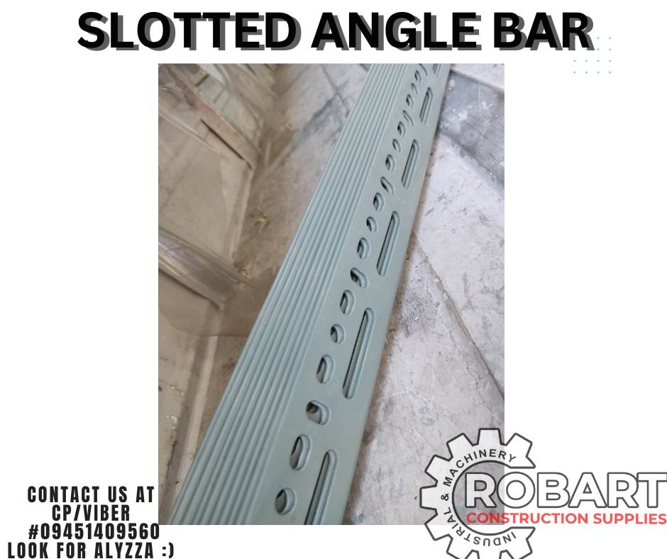 SLOTTED ANGLE BAR, Commercial & Industrial, Construction Tools ...