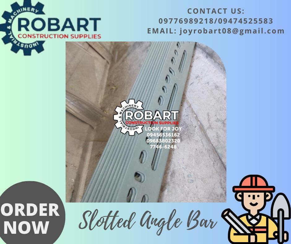 SLOTTED ANGLE BAR, Commercial & Industrial, Construction Tools ...
