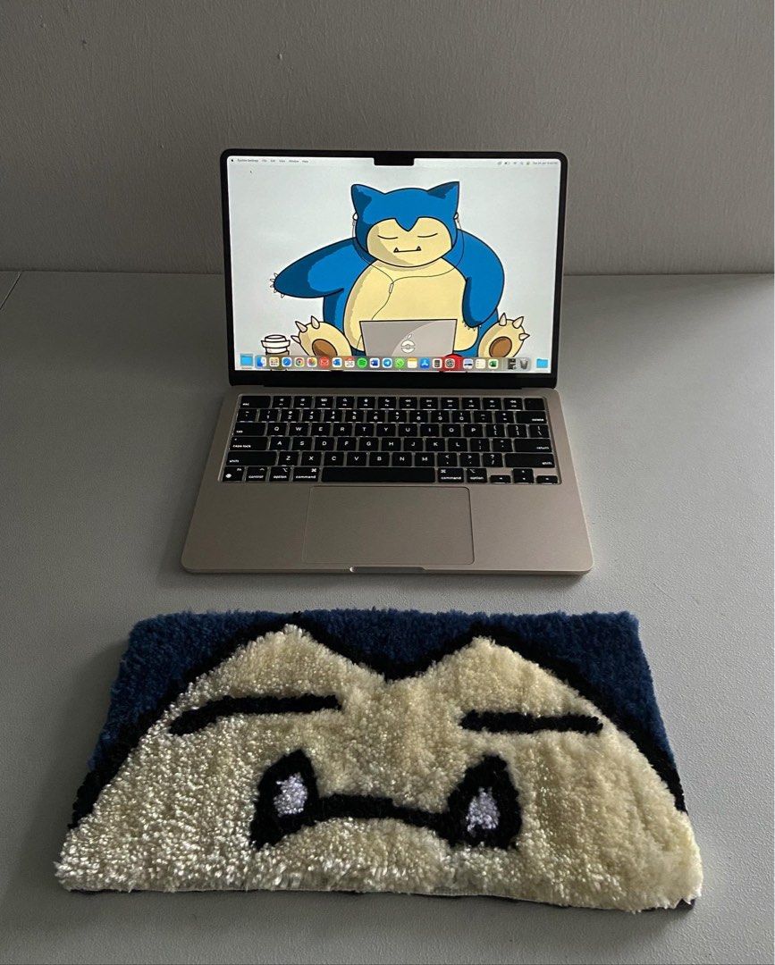 snorlax desktop rug, Computers & Tech, Parts & Accessories, Other ...