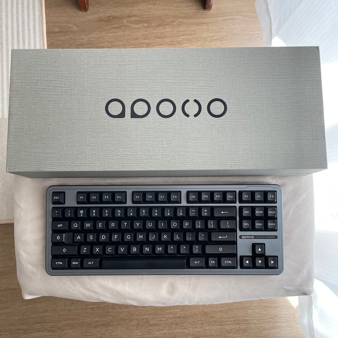 Space80 apollo gray studio custom mechanical keyboard, Computers & Tech ...