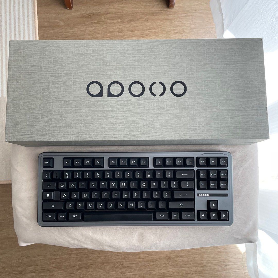 Space80 apollo gray studio custom mechanical keyboard, Computers & Tech ...