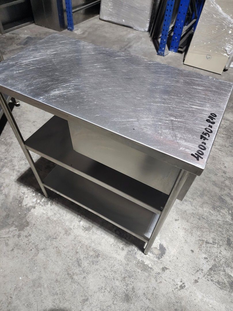 SS 304 Stainless Steel Commercial Kitchen Equipment Cashier Counter POS ...