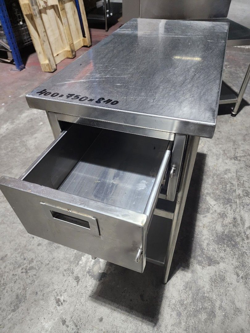 SS 304 Stainless Steel Commercial Kitchen Equipment Cashier Counter POS ...