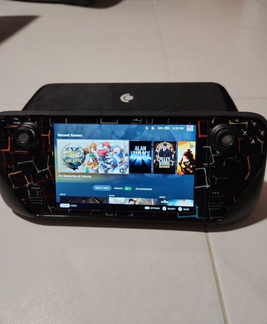 SteamDeck 1tb with Custom Skin, Video Gaming, Video Game Consoles ...