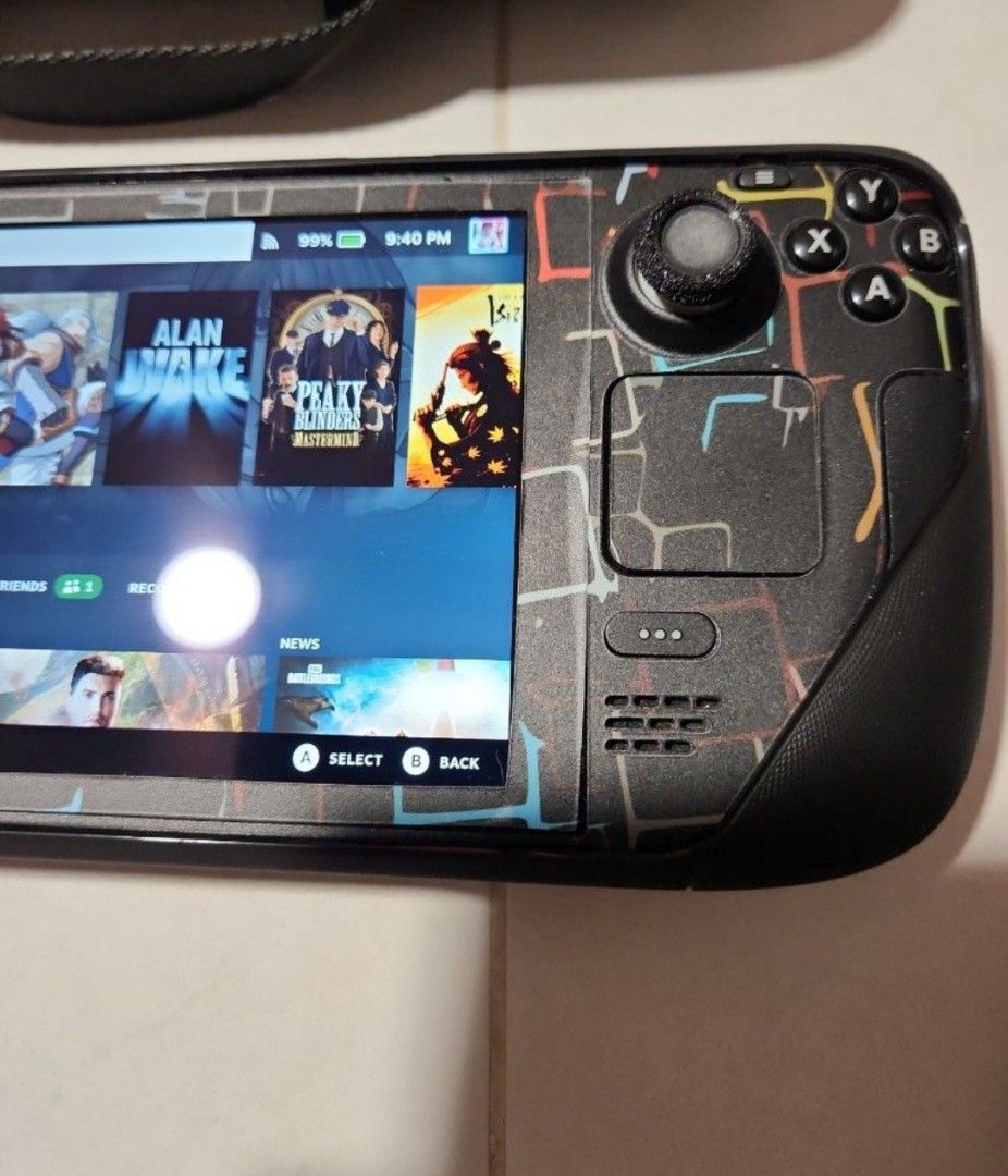 SteamDeck 1tb with Custom Skin, Video Gaming, Video Game Consoles ...