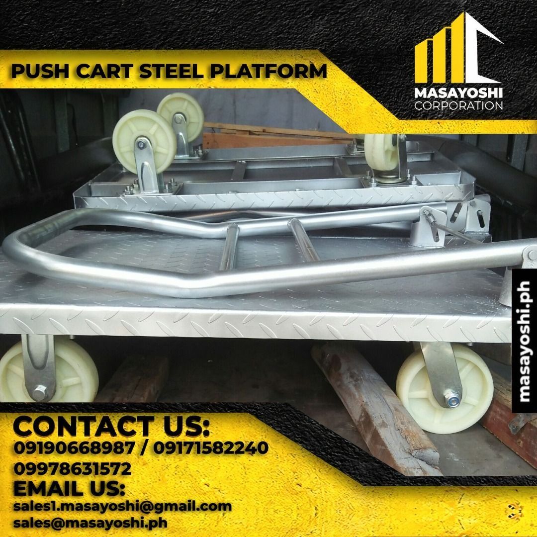 Steel Push Cart, Steel Platform Push Cart, Hand Truck, Steel Cart ...