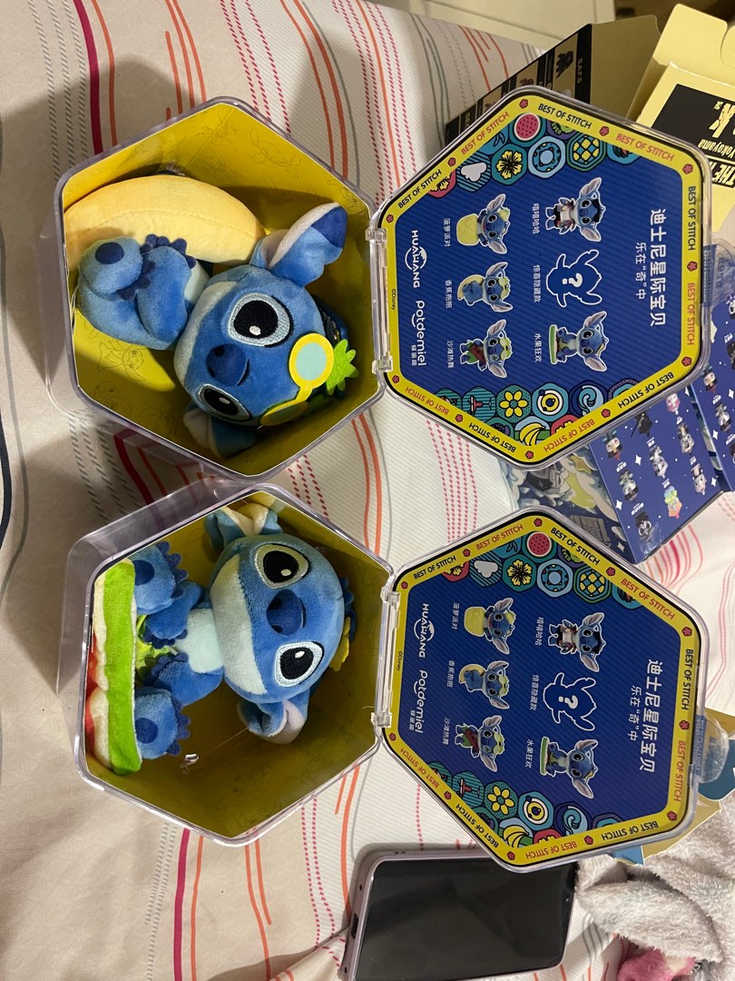 Potdemiel Stitch Keychain Doll Blind Box, Hobbies & Toys, Toys & Games ...