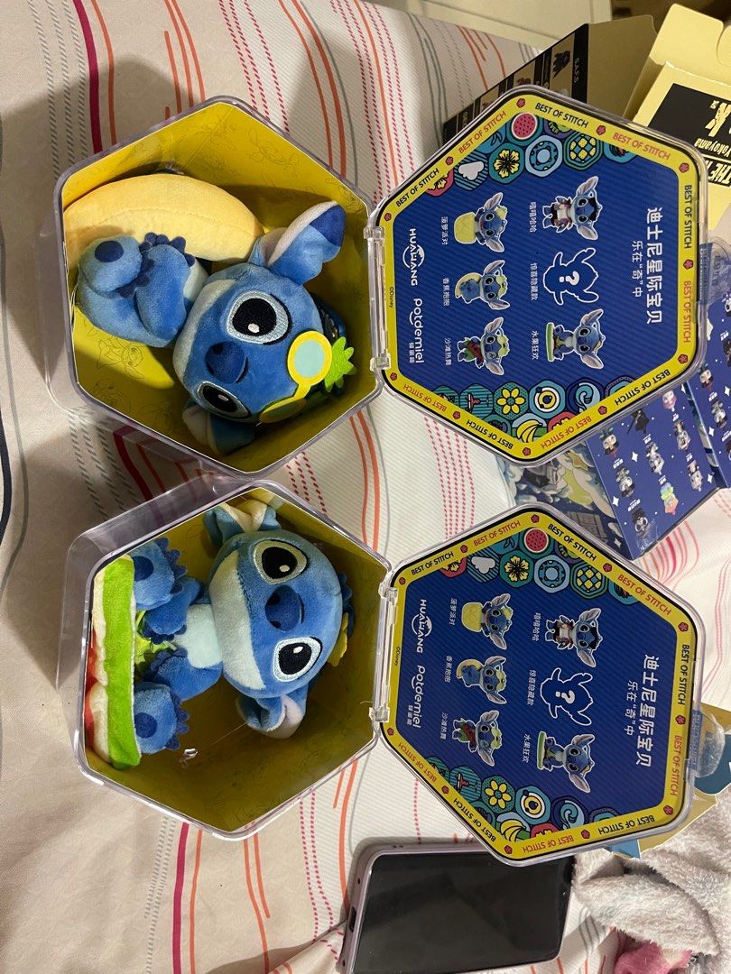 Potdemiel Stitch Keychain Doll Blind Box, Hobbies & Toys, Toys & Games ...