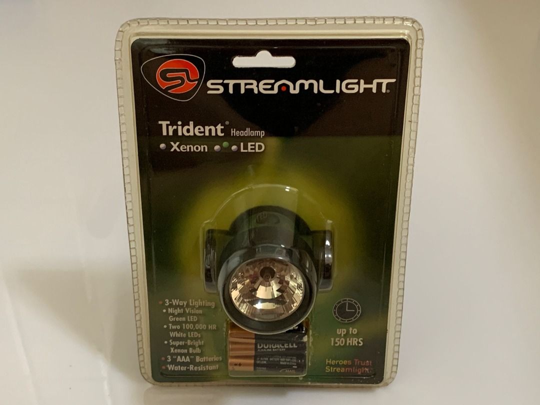 Streamlight Trident Multi-Purpose LED (3-Way Lighting) Headlamp, Sports ...