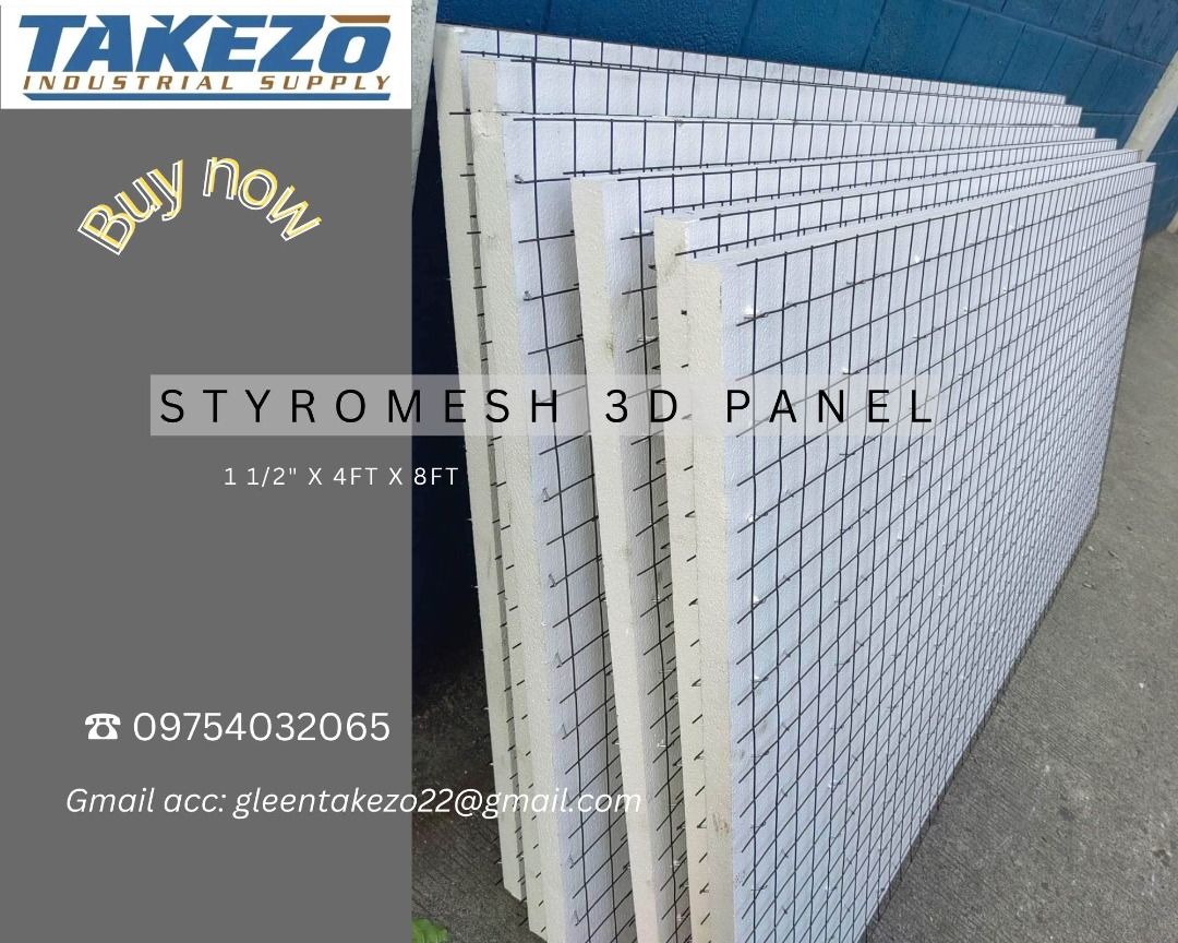 Styromesh 3D Panel, Commercial & Industrial, Construction & Building ...