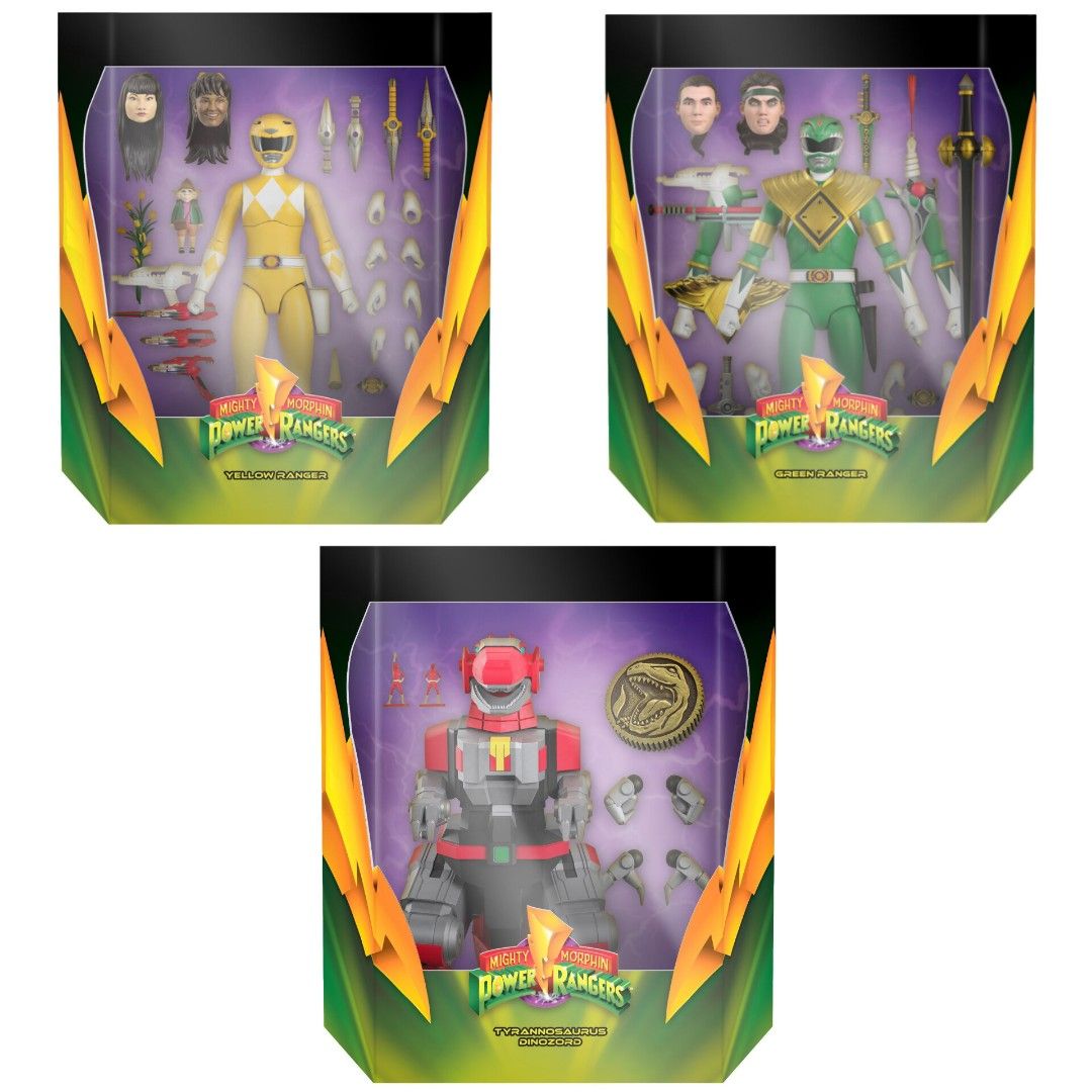 Super7 Power Rangers Ultimates, Hobbies & Toys, Toys & Games on Carousell