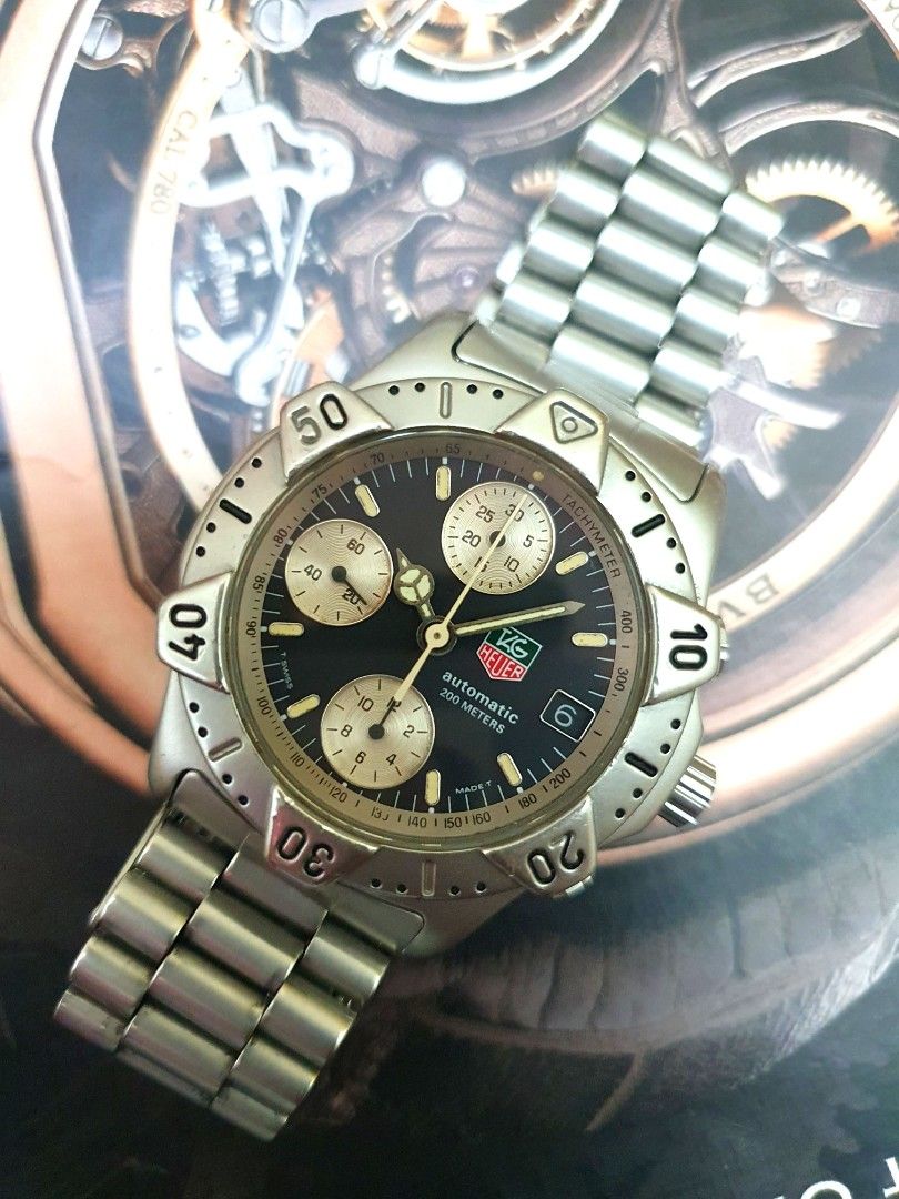 Tag heuer Chronograph Automatic Watch, Luxury, Watches on Carousell