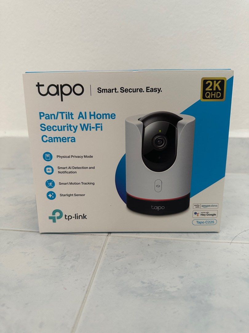 Tapo C225 CCTV Home security camera, Furniture & Home Living, Security ...