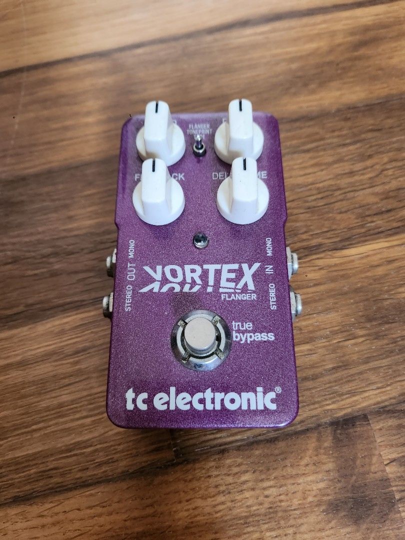 TC Electronics Vortex Flanger Guitar Effects Pedal, Hobbies & Toys, Music & Media, Music ...