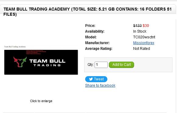 Team Bull Trading Academy (Total size: 5.21 GB Contains: 16 folders 51 ...