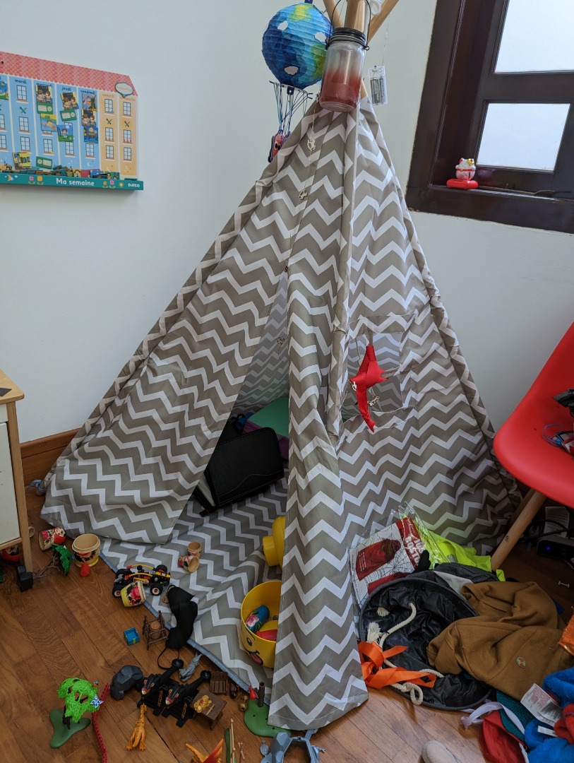 Tee pee, Babies & Kids, Infant Playtime on Carousell