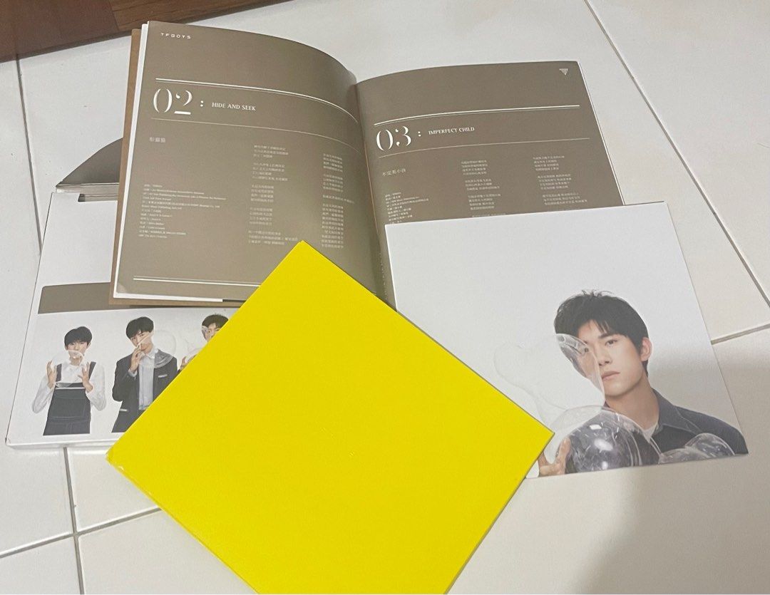 TF Boys Album with DVD, poster and booklets, Hobbies & Toys, Music & Media, CDs & DVDs on Carousell