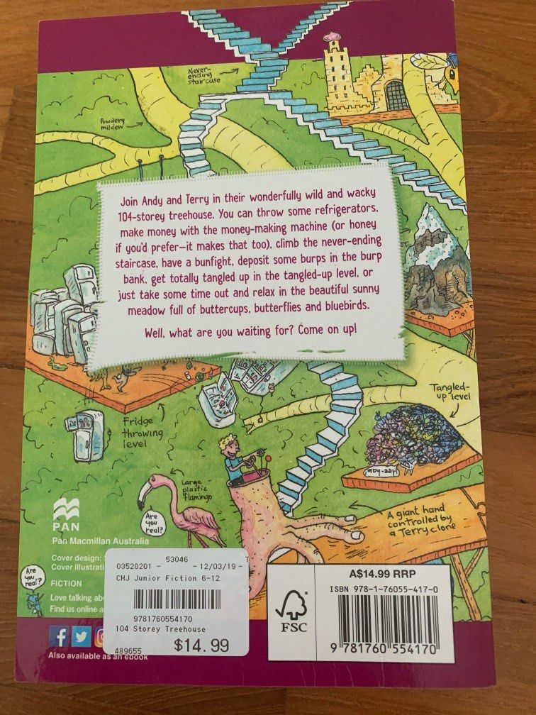 The 104-story Treehouse, Hobbies & Toys, Books & Magazines, Children's ...