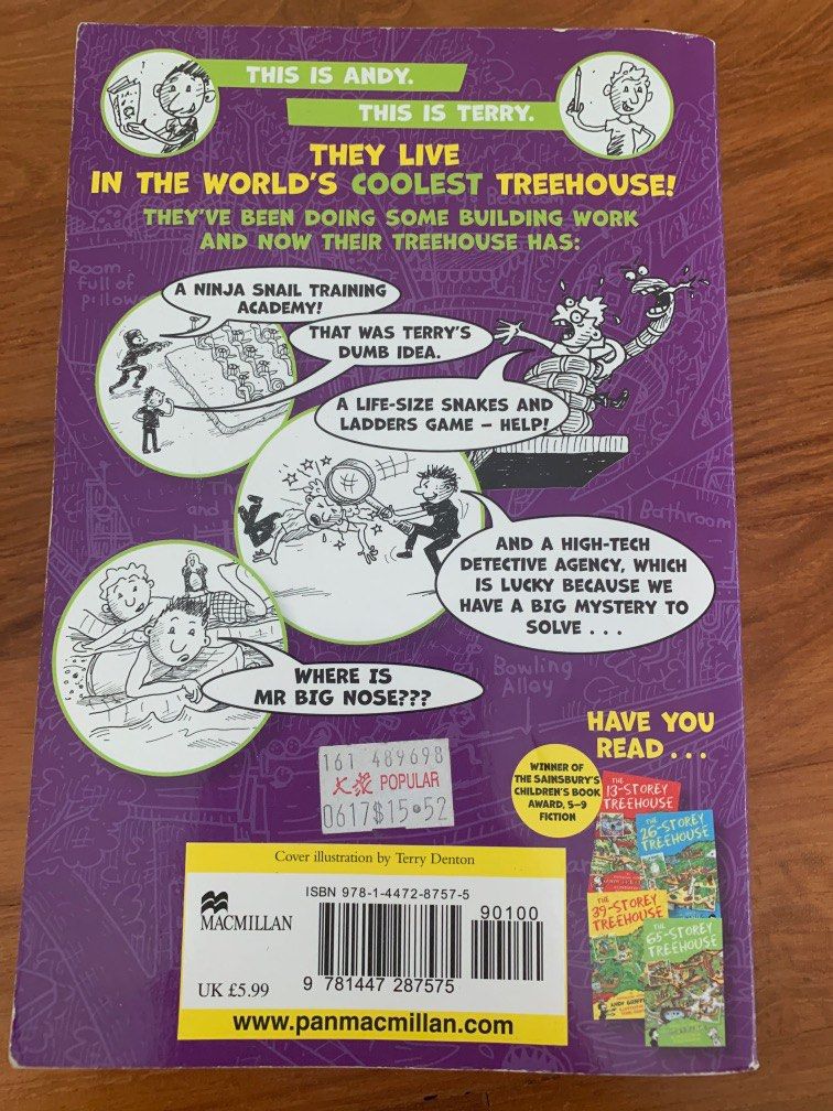 The 52-story Treehouse, Hobbies & Toys, Books & Magazines, Children's ...