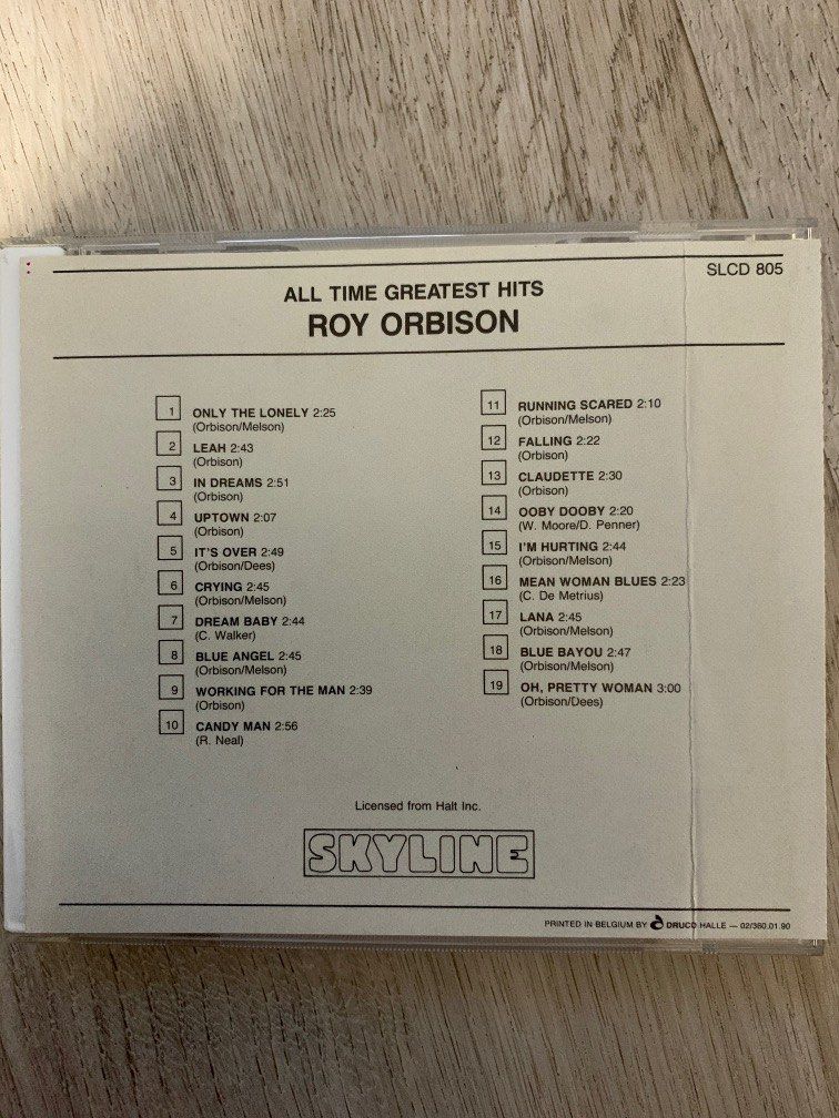 The Great ROY ORBISON (Made in Sweden), Hobbies & Toys, Music & Media ...