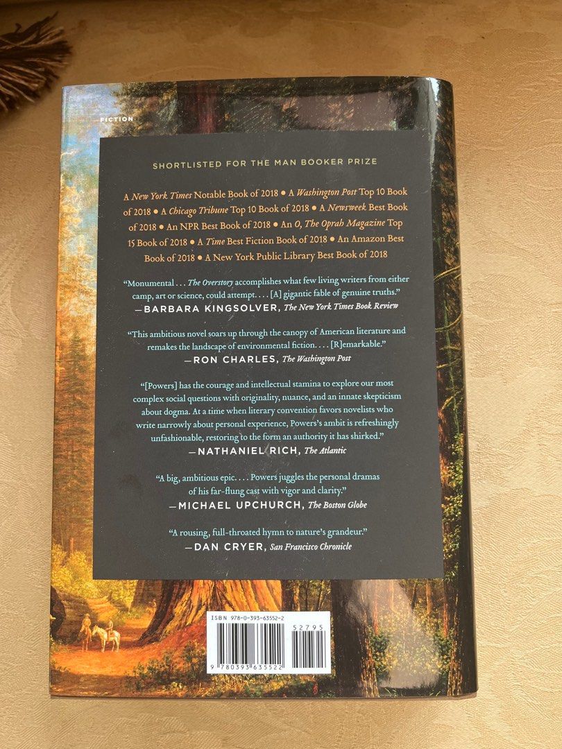 The Overstory Hardback book by Richard Powers, Hobbies & Toys, Books ...