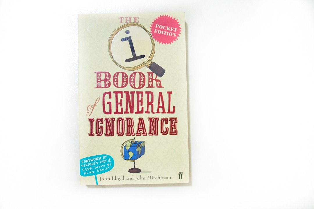 The power of a positive No, the book of general ignorance, the life of Pi, black cats and april ...