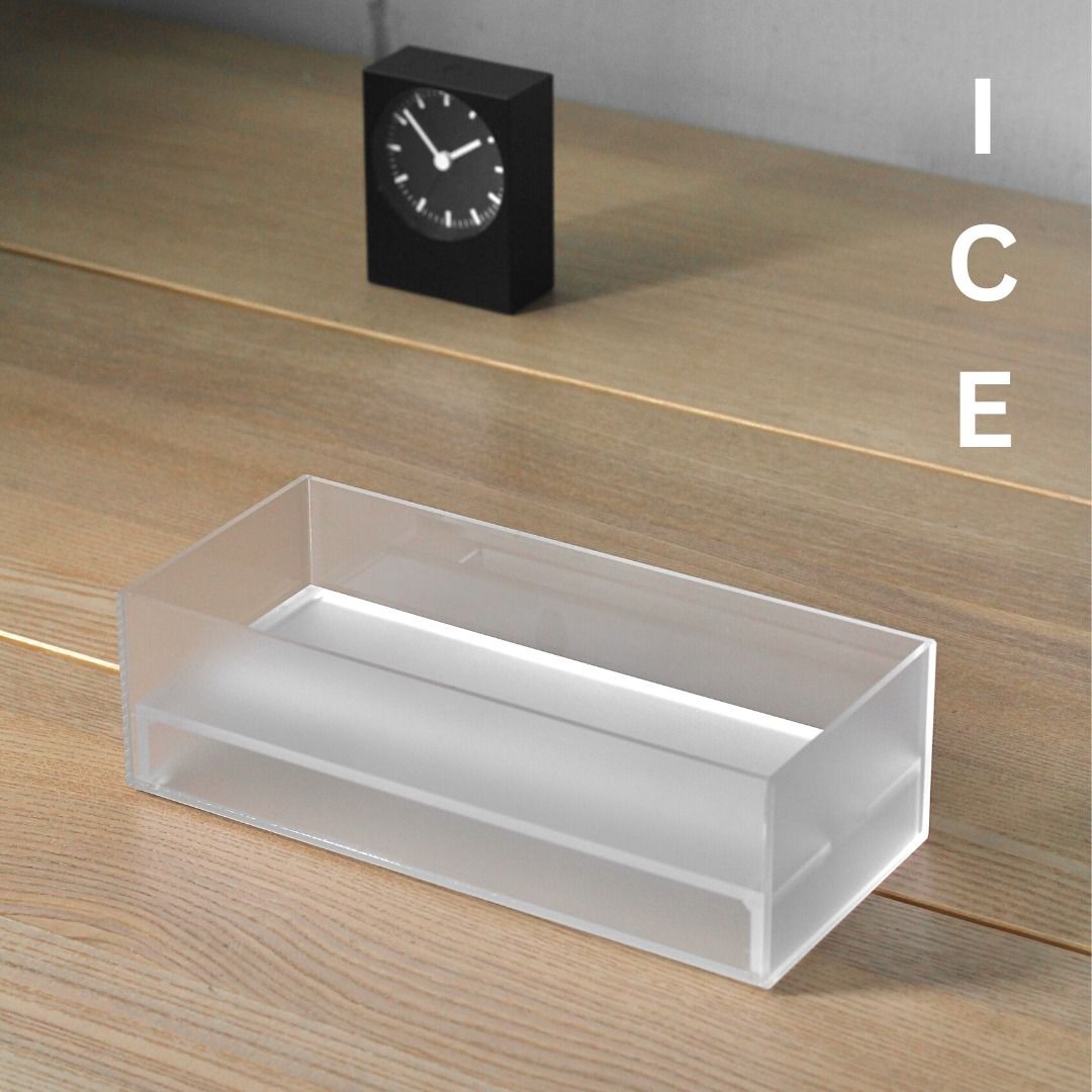 The Translucent (Matte) Acrylic Tissue Box for Minimalists (MUJI ...
