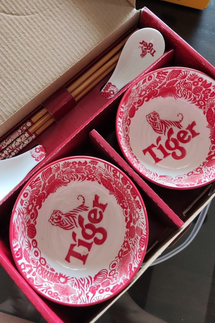 Tiger ONG Lai Bowl Set, Furniture & Home Living, Kitchenware & Tableware, Other Kitchenware ...