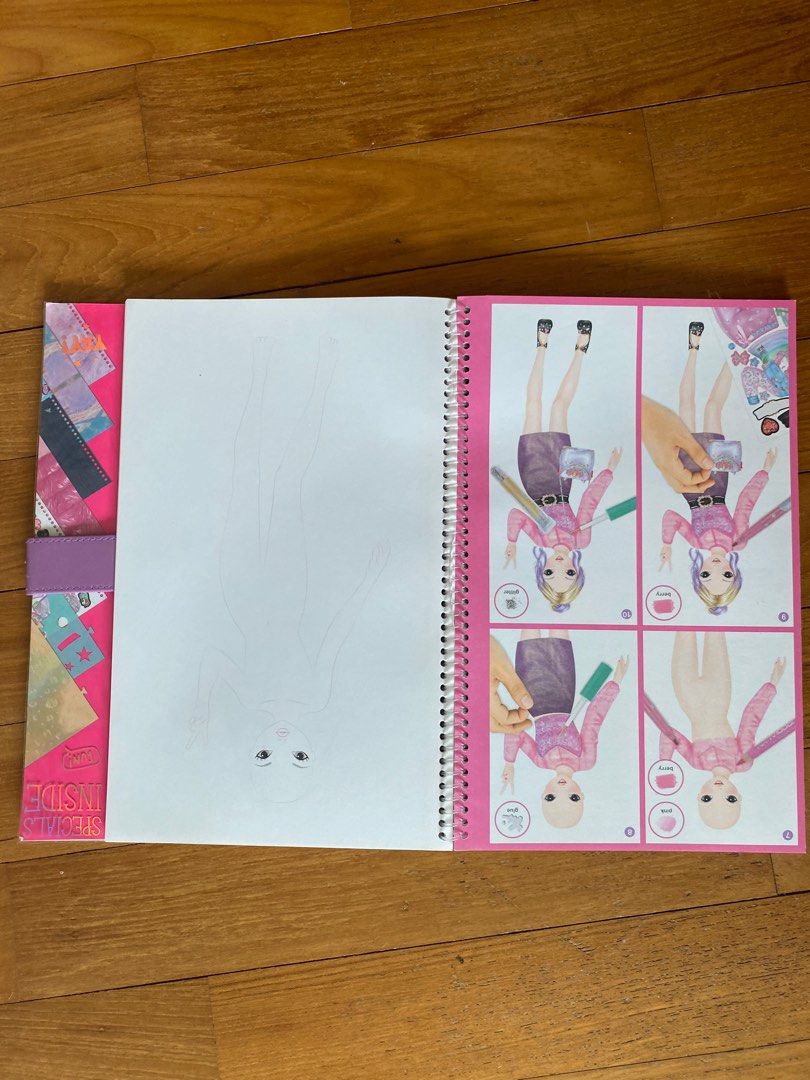 Top model coloring book, Hobbies & Toys, Stationery & Craft, Art ...
