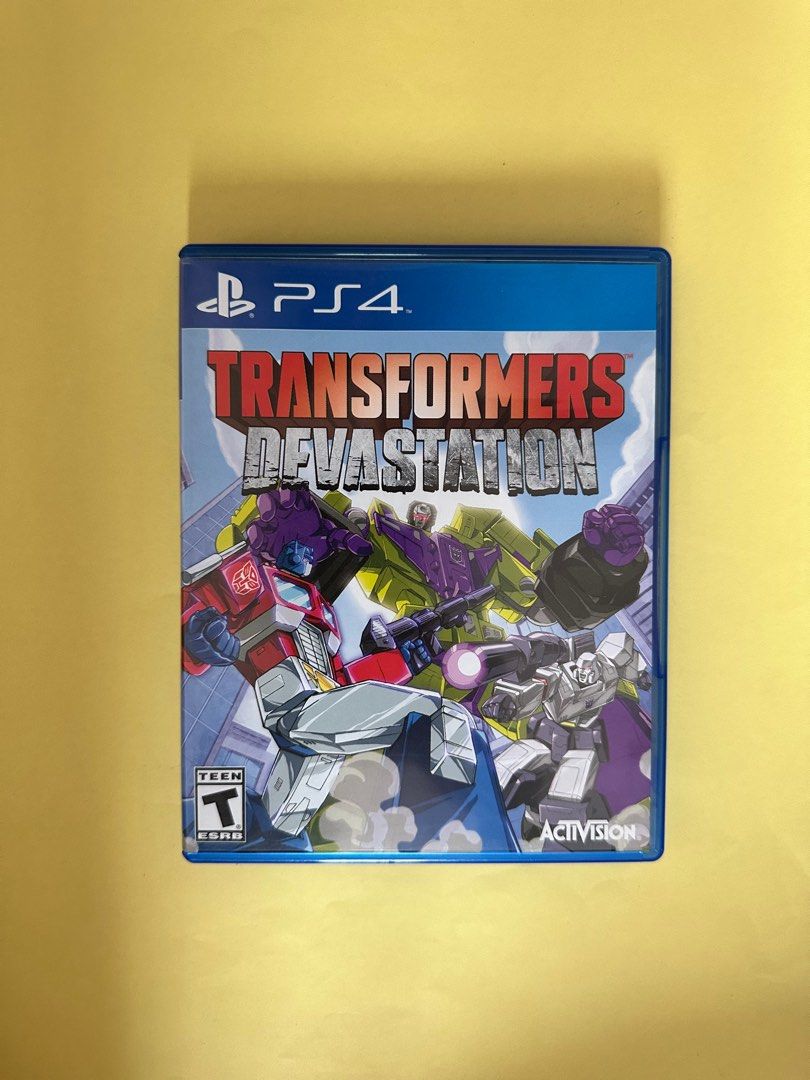 Transformers Devastation PS4 game, Video Gaming, Video Games, PlayStation on Carousell