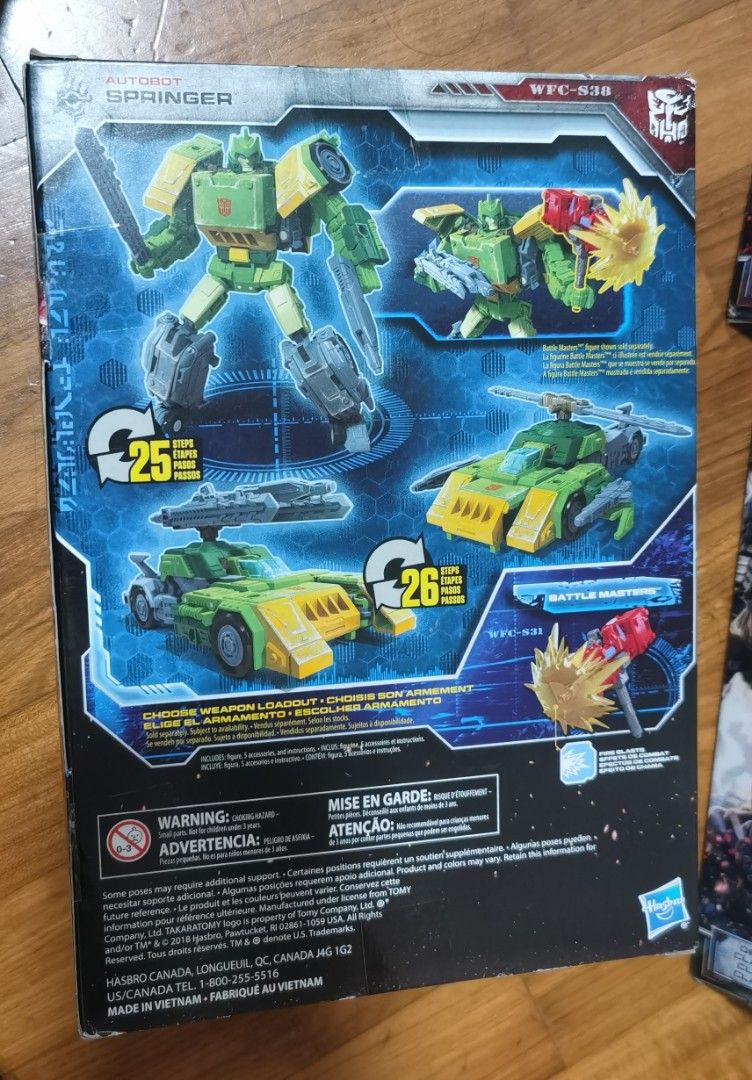 Transformers WFC Siege Springer, Hobbies & Toys, Toys & Games on Carousell