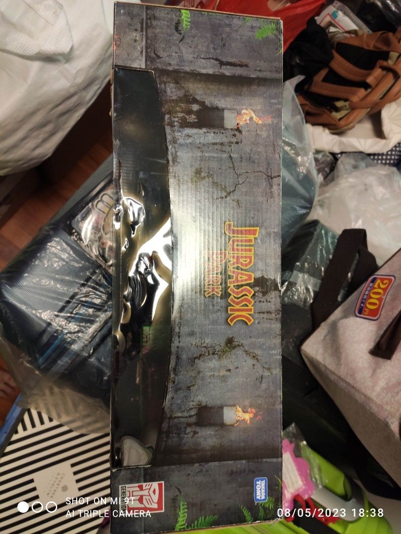 Transformers x Jurassic Park 2021 Set T-Rex Tyrannocon Rex JP93 Jeep ...
