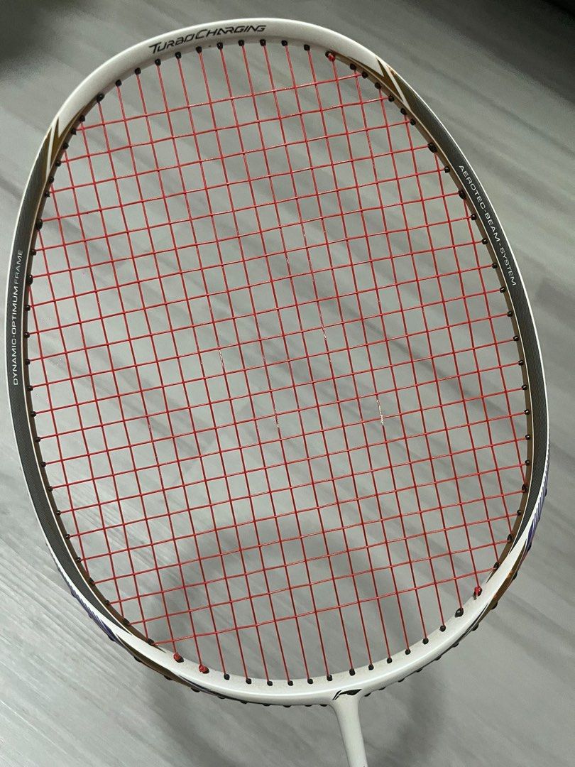 Turbocharging 70 (takedown) Badminton racket, Sports Equipment, Sports ...