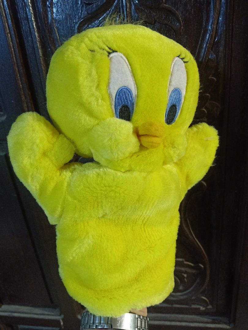 TWEETY BIRD HAND PUPPET, Hobbies & Toys, Toys & Games on Carousell