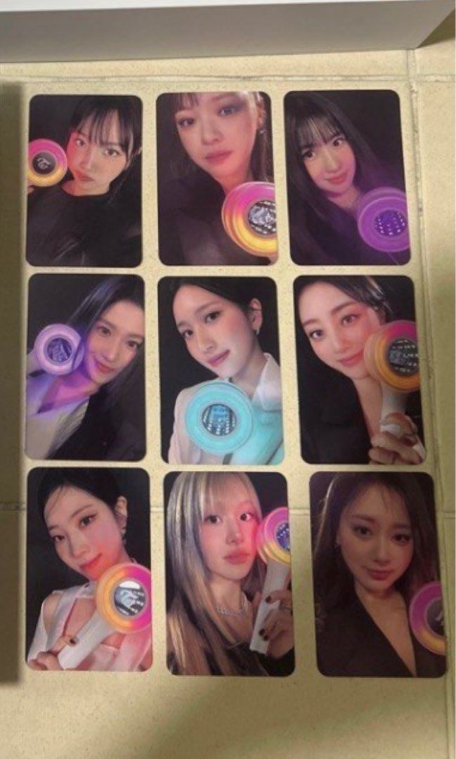 TWICE candy bong lightstick withmuu pcs photocards pob infinity sharing ...
