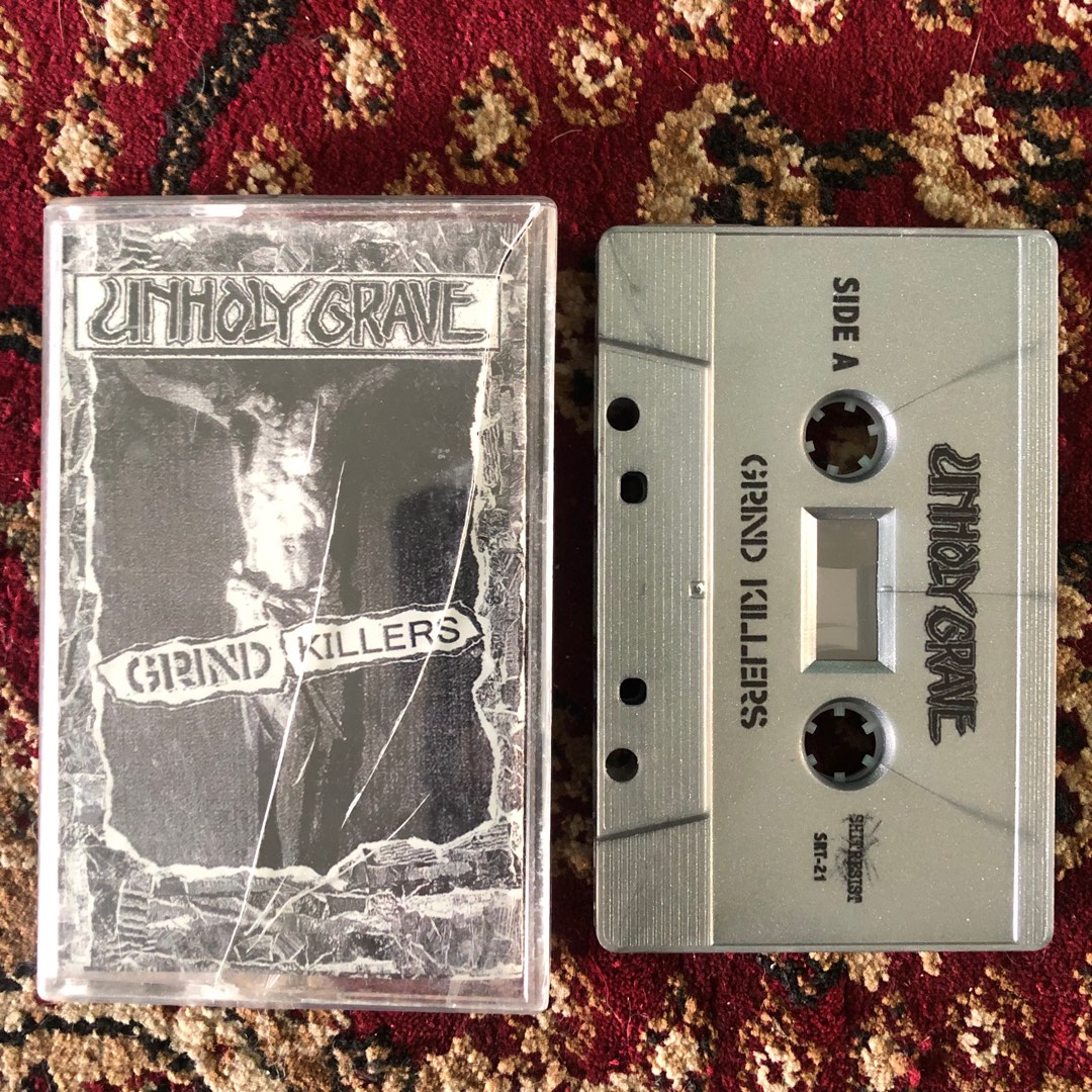 Unholy Grave Grind Killers Kaset Cassette Tape Japanese Grindcore ...