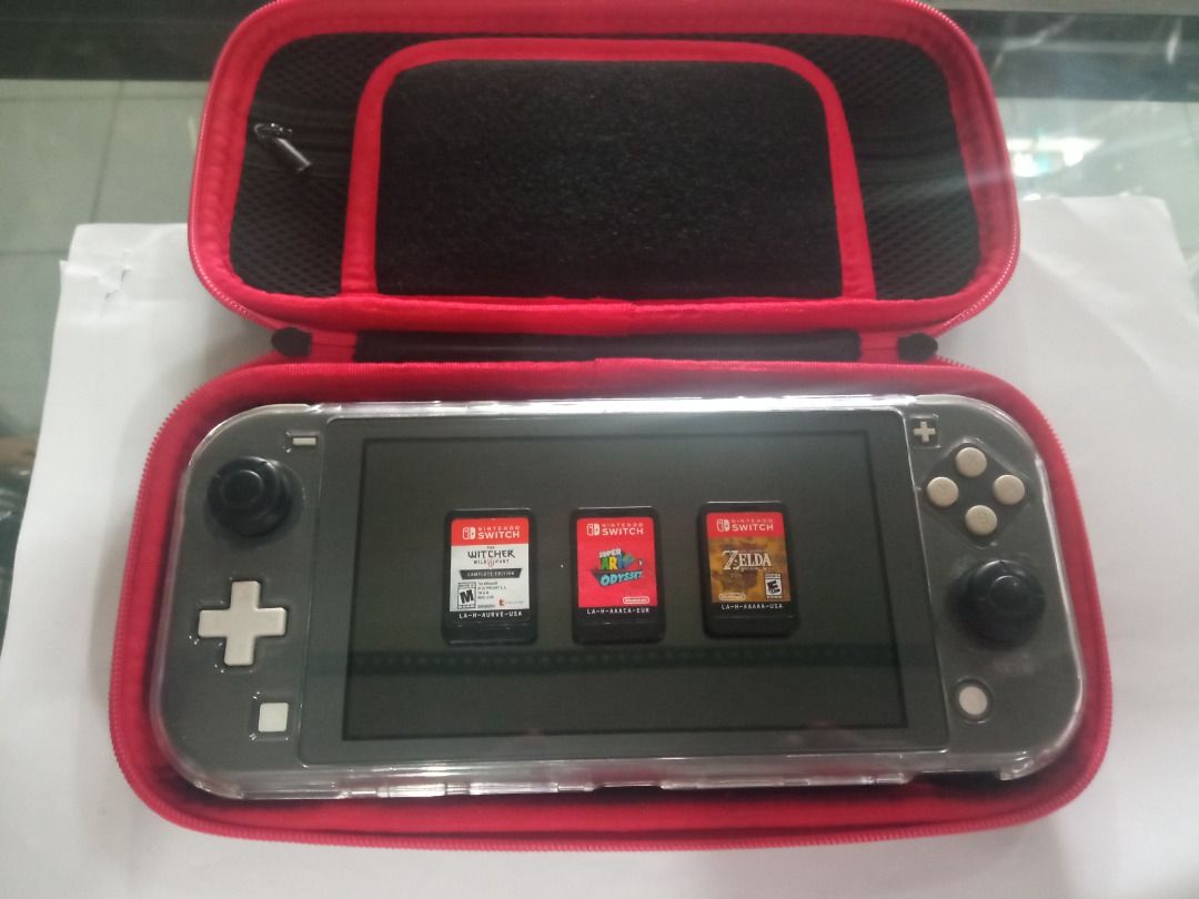 Used NINTENDO SWITCH LITE (w/ Free carrying case) , Video Gaming, Video ...