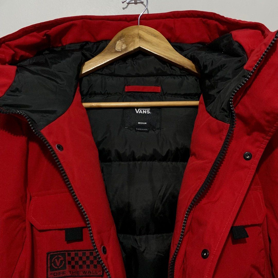 VANS AP MONOGRAM DOWN PARKA JACKET, Men's Fashion, Coats, Jackets and ...