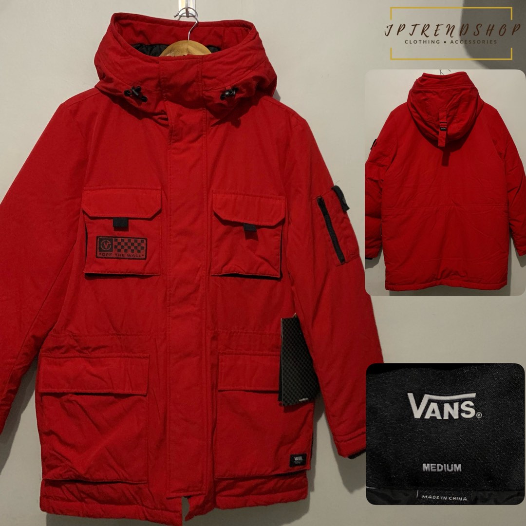 VANS AP MONOGRAM DOWN PARKA JACKET, Men's Fashion, Coats, Jackets and ...